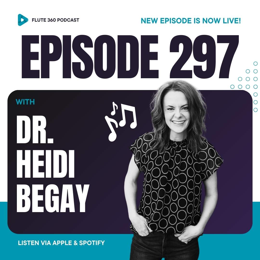 Dr. Heidi Kay Begay – Flutist. Educator. Podcaster.